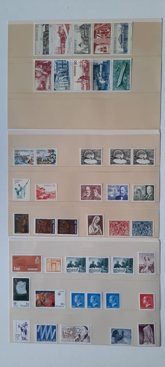 Svenska Frimärken 1975 (Gebraucht) in Alt St. Johann für CHF 29 – mit ...