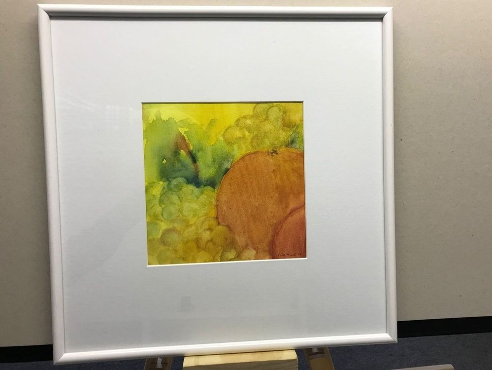 Grete de Hesselle - Orangen (Aquarell, signiert & datiert) (Gebraucht) in Hünenberg für CHF 50 ...
