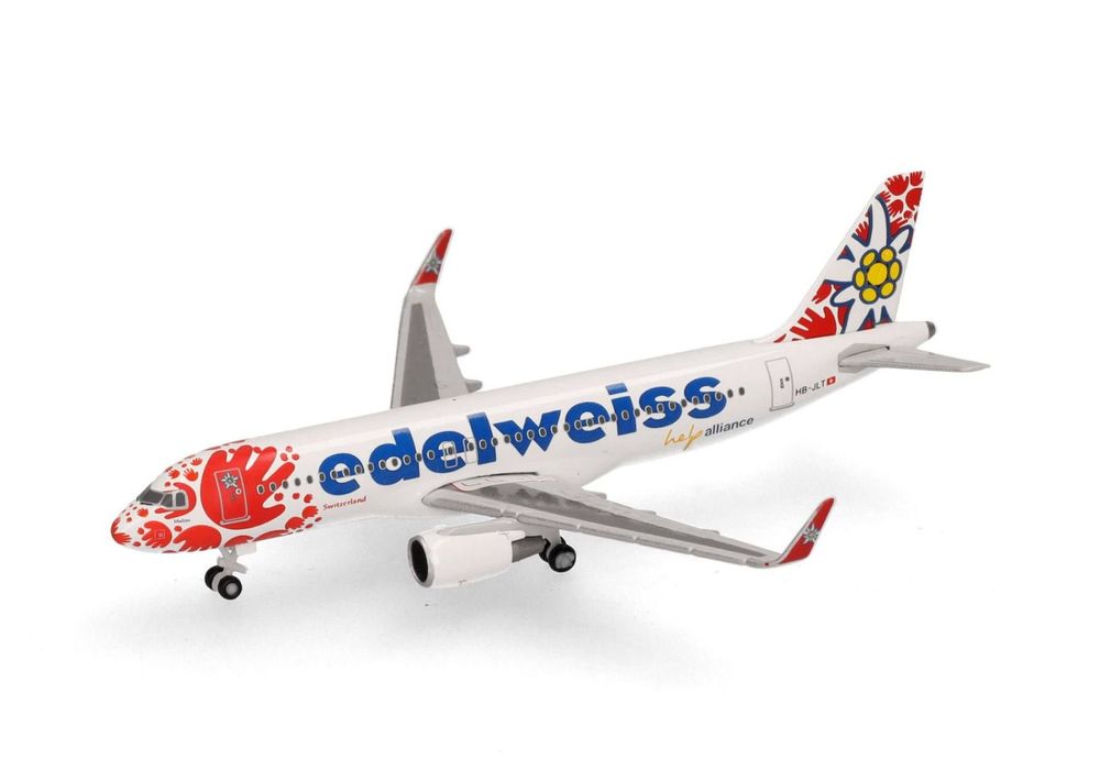 1:500 Edelweiss Air Airbus A320 “Help Alliance” – HB-JLT (Neu und ...