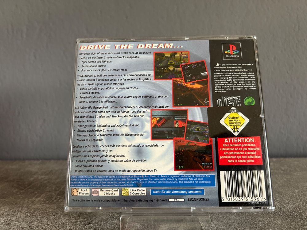 Need For Speed 1 - PS1 (Gebraucht) in Oberglatt ZH für CHF 24.9 – mit ...