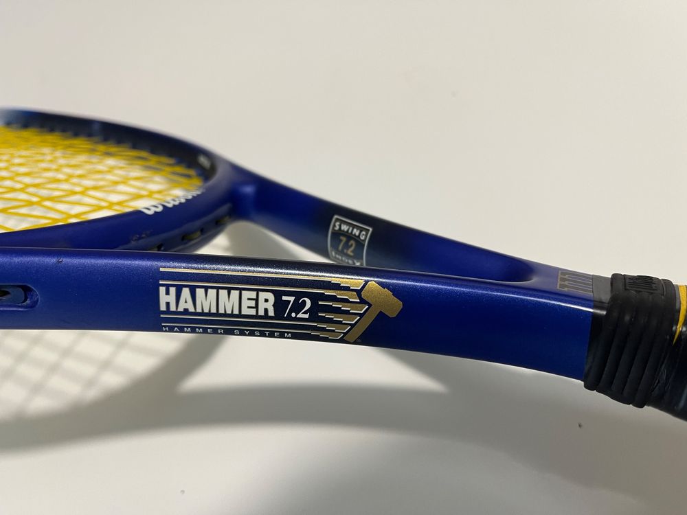 Retro Tennisschläger WILSON Hammer 7.2 mit Tasche | Kaufen auf Ricardo