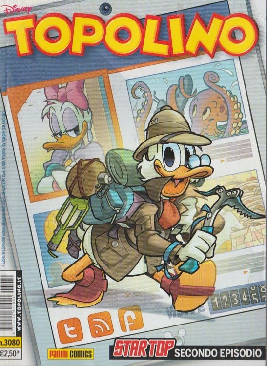 TOPOLINO # 3080 ( Mickey Mouse ) Disney Italy Panini comics (Gebraucht ...