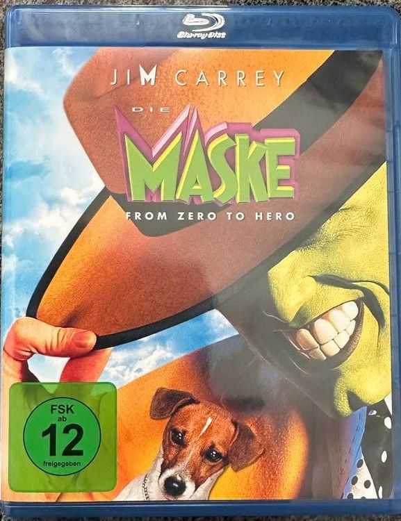 Die Maske - Jim Carrey - Blu-ray - Top Zustand (Gebraucht) in Beringen ...