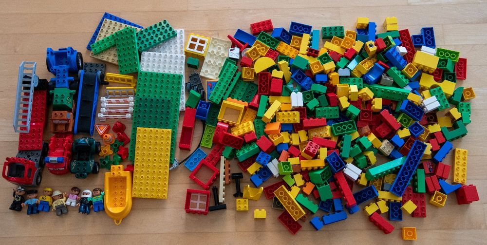 LEGO Duplo mit Fahrzeugen, ca. 5 kg | Kaufen auf Ricardo
