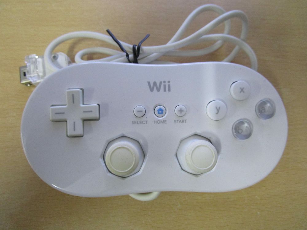 Nintendo Wii Classic Controller - Weiss - Original Nintendo (Gebraucht ...