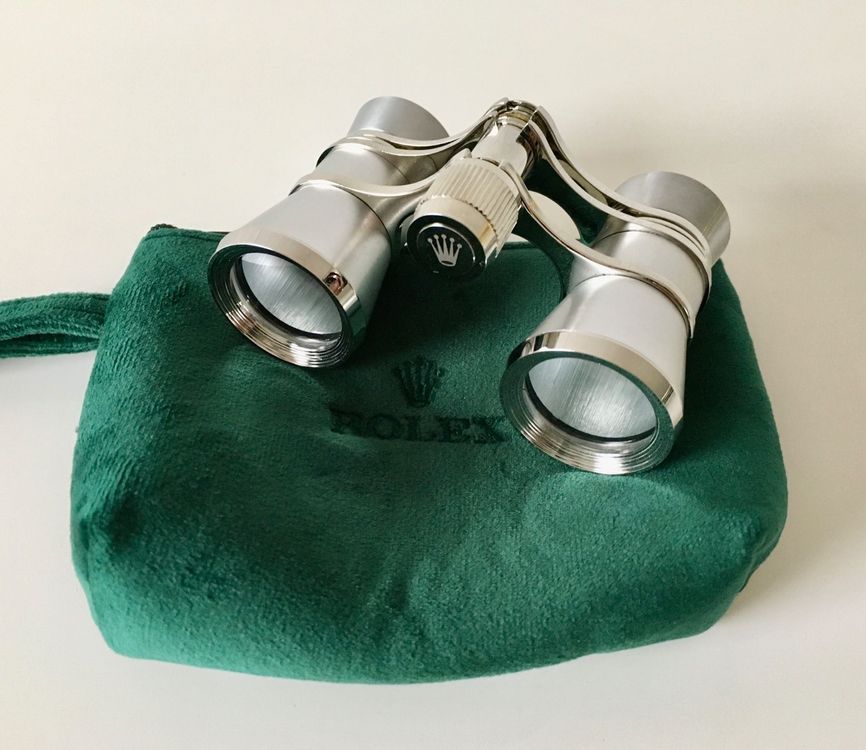 Rare paire de jumelles Rolex neuve avec pochon | Kaufen auf Ricardo