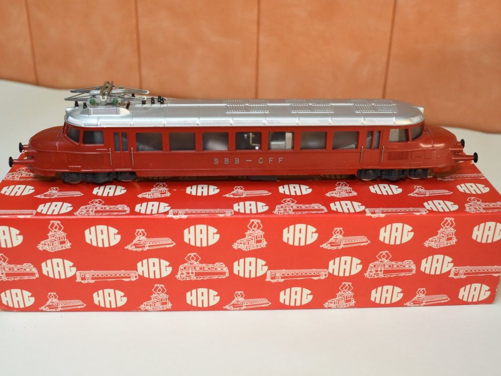 HAG H0, SBB RCe 2/4 - Roter Pfeil - Art.Nr. 101 (Neuf (Voir description ...