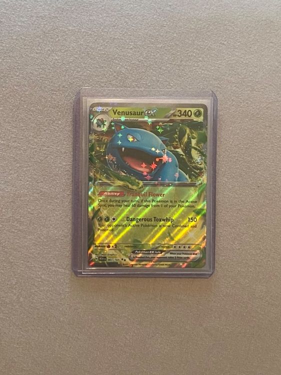 Pokémon 151 Venusaur ex 003/165 EN Ultra rare | Kaufen auf Ricardo