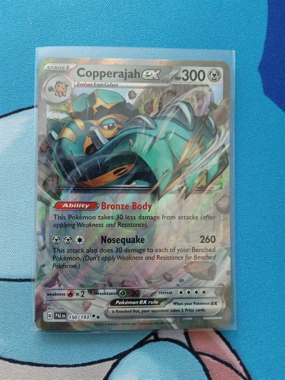 Copperajah ex - Patinaraja ex - Paldea Evolved (Neu (gemäss ...