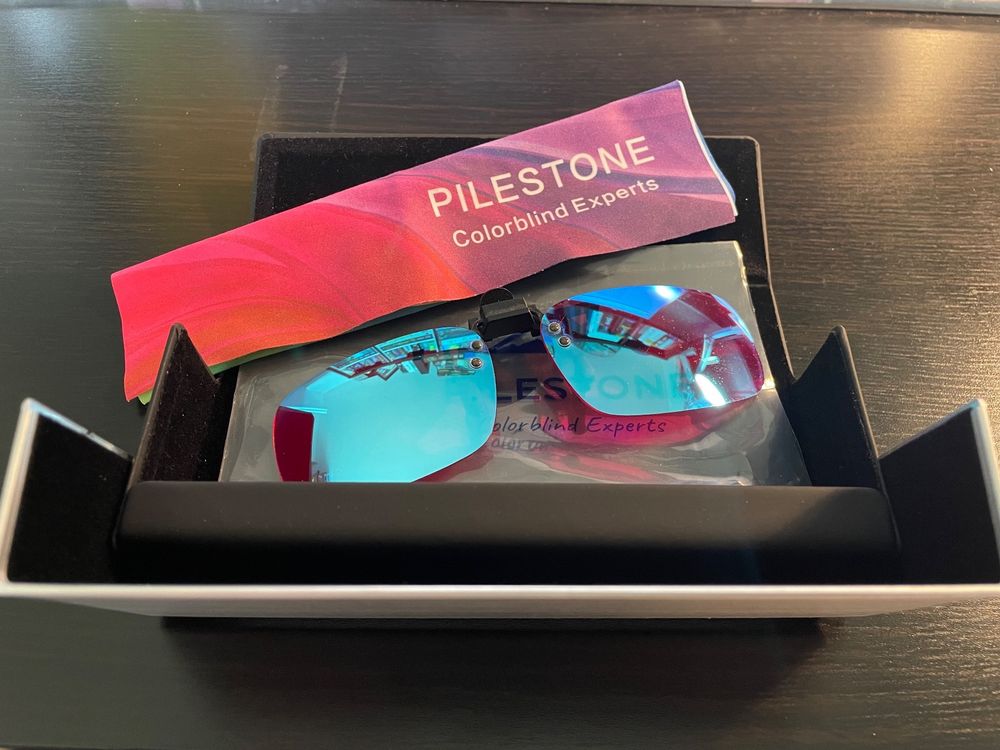 Pilestone ClipOn-Gläser für Farbenblinde | Kaufen auf Ricardo