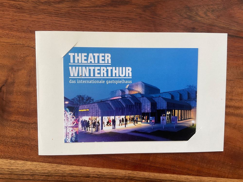 Gutschein Theater Winterthur 180 CHF (Neu (gemäss Beschreibung)) in Bottighofen für CHF 139 ...