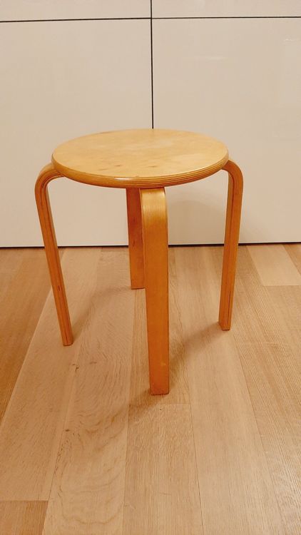 Design Hocker stapelbar (Stil Ikea Frosta Artek Aalto) | Kaufen auf Ricardo