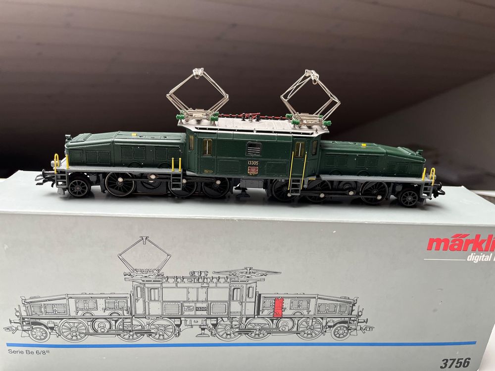 Märklin 3756 SBB Be 6/8 Krokodil (Gebraucht) in Würenlos für CHF 124 – mit Lieferung auf Ricardo ...