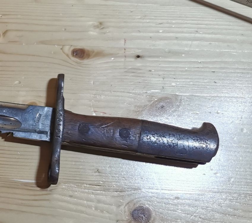 Faschinenmesser / Bajonett Waffenfabrik Neuhausen antik | Acheter sur Ricardo