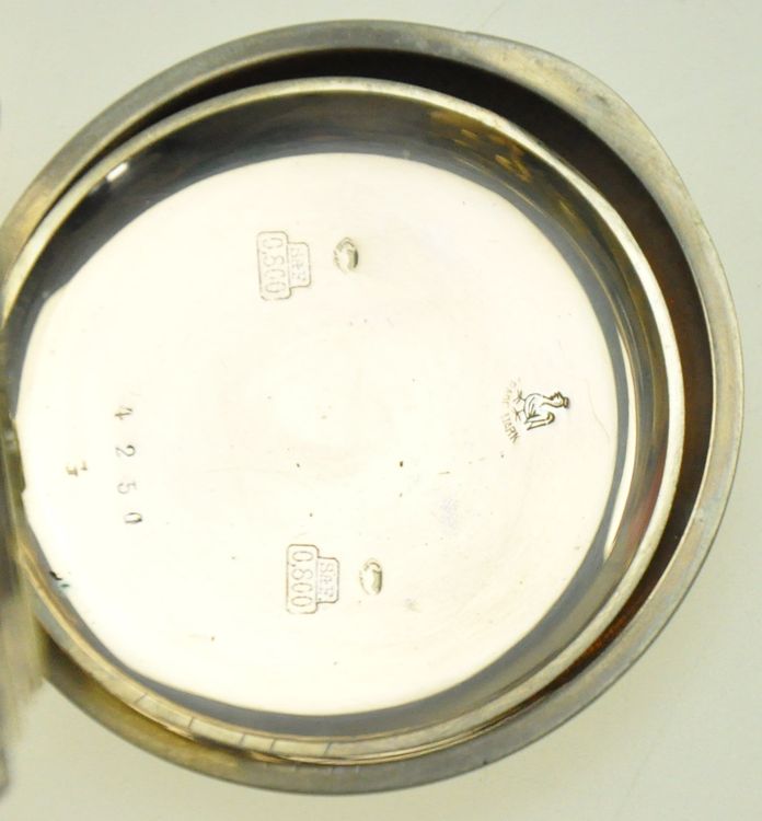 Antike Sprungziffer Taschenuhr mit Pallweber-Patent Silber (Gebraucht) in Wettingen für CHF 385 ...