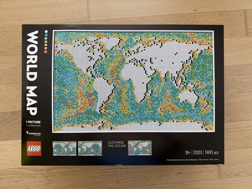 LEGO Art World Map Weltkarte 31203 - Neu & OVP | Kaufen auf Ricardo