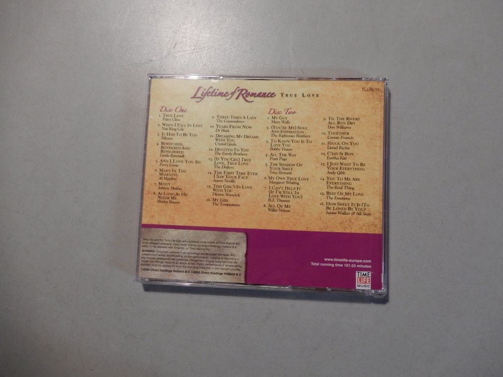 Romantische Musik-CD: "Lifetime of Romance" - Top Zustand! (Gebraucht ...