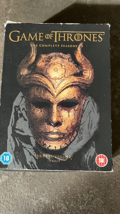 DVD Game of Thrones Seasons 1-5 BREATHTAKING (Gebraucht) in Nyon für ...