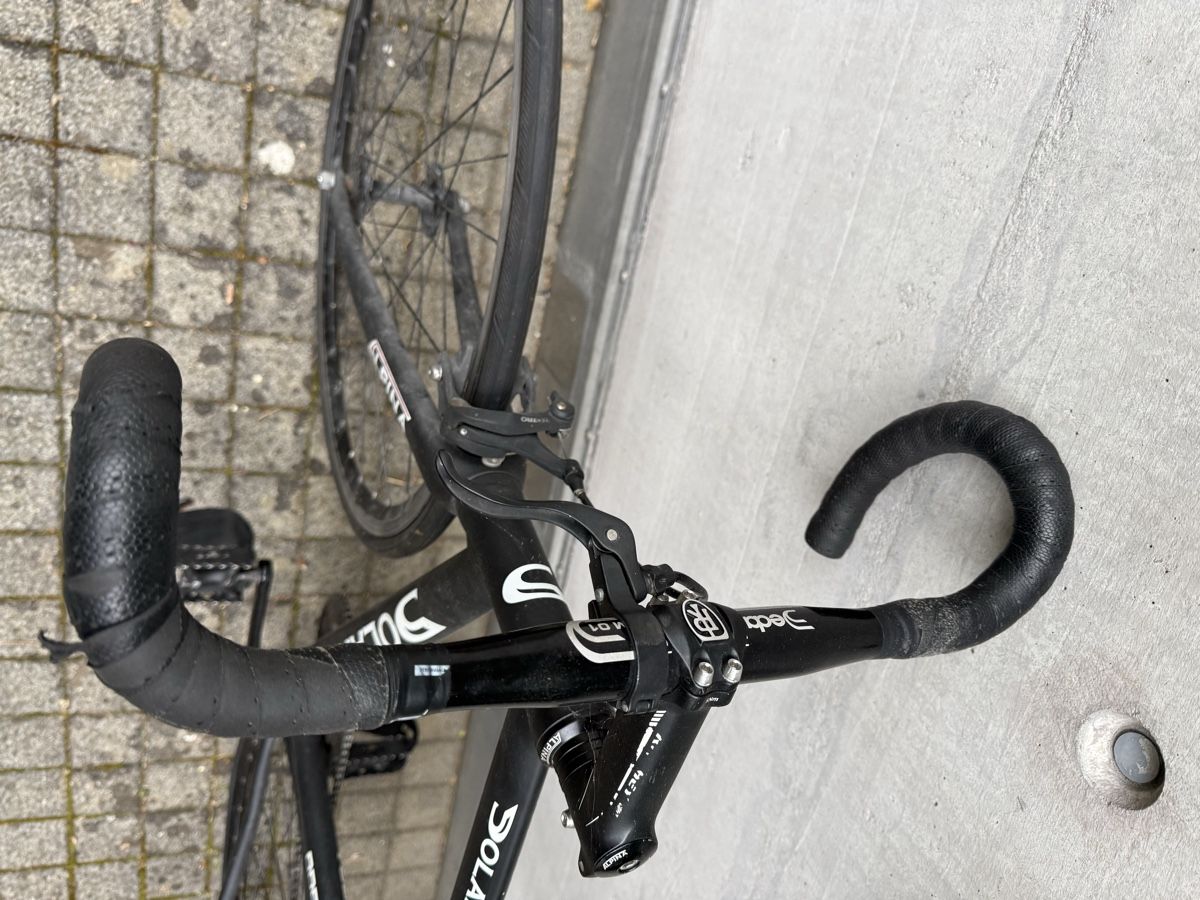 Schwarzes Dolan Pre Cursa Fixie velo, super für Stadtfahrten (D ...