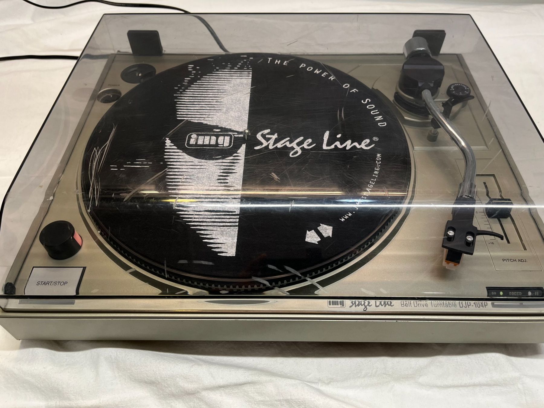Stage Line DJP-104P Turntable, Top Zustand, Direkt vom Profi (Gebraucht ...