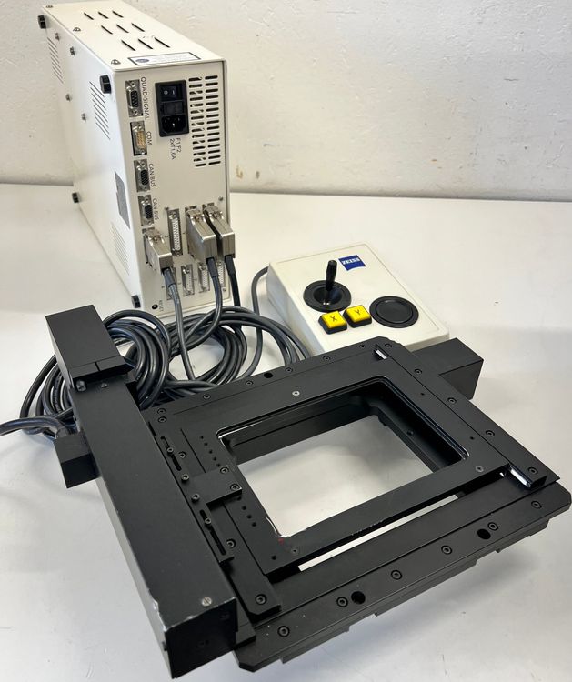 Zeiss MCU 28 X/Y Stage Controller mit Stage und Joystick (Gebraucht) in ...