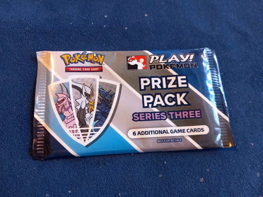 Pokémon Prize Pack THREE Booster Pack English (Neu und originalverpackt ...
