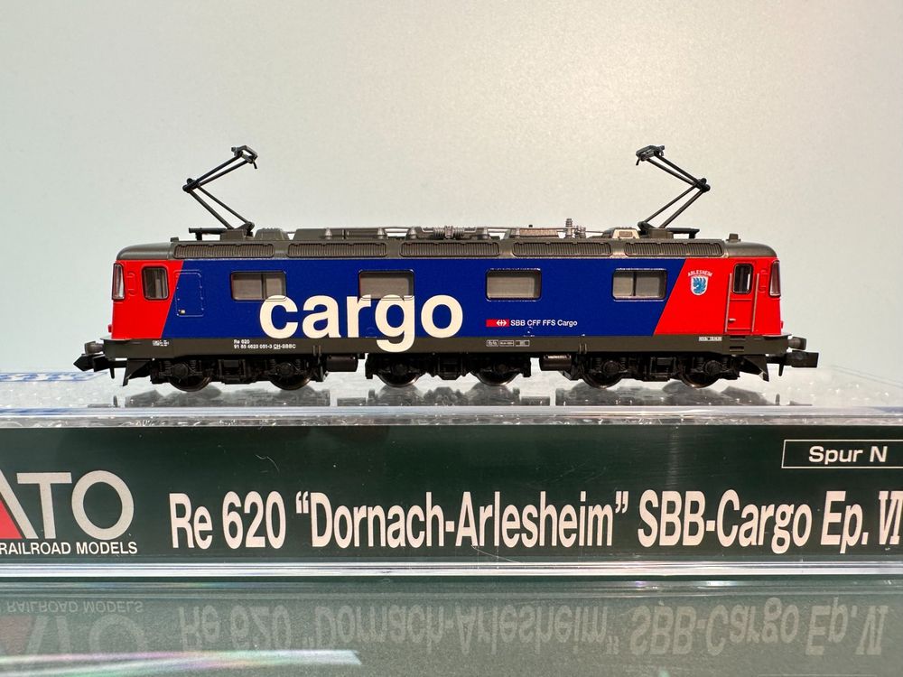 KATO 10175 SBB Re 620 Cargo Dornach-Arlesheim Analog Spur N (Neu und ...