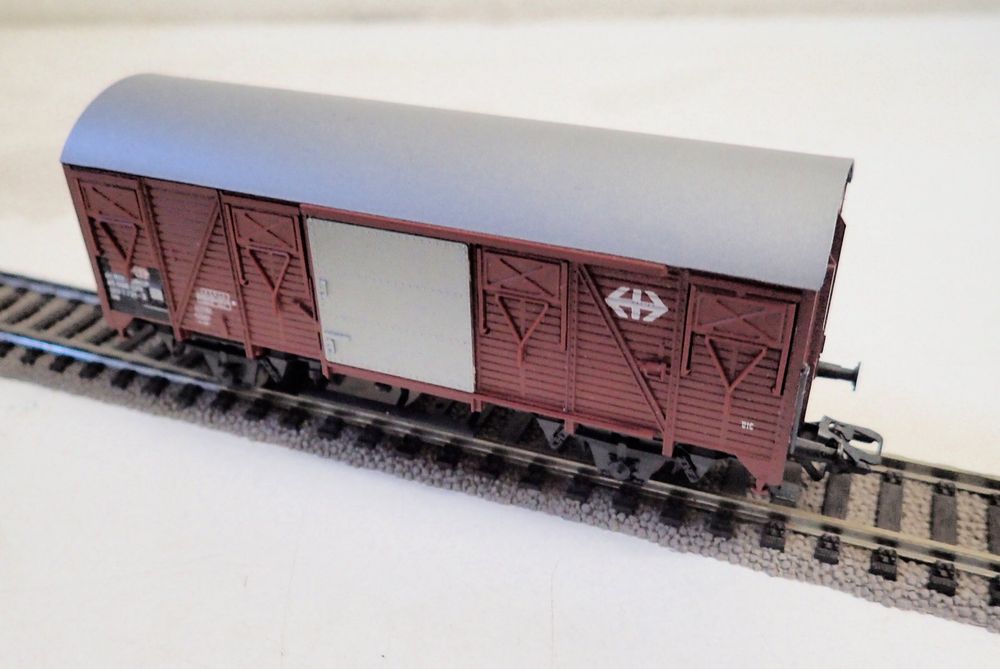 Roco H0 - SBB Gedeckter Güterwagen Typ Gs / CFF couvert GS | Kaufen auf Ricardo