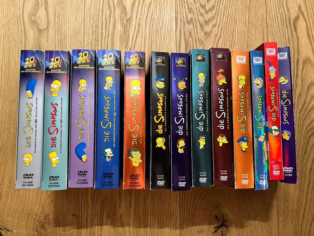 Die Simpsons DVD Sammlung Staffel 1 - 13 | Kaufen auf Ricardo