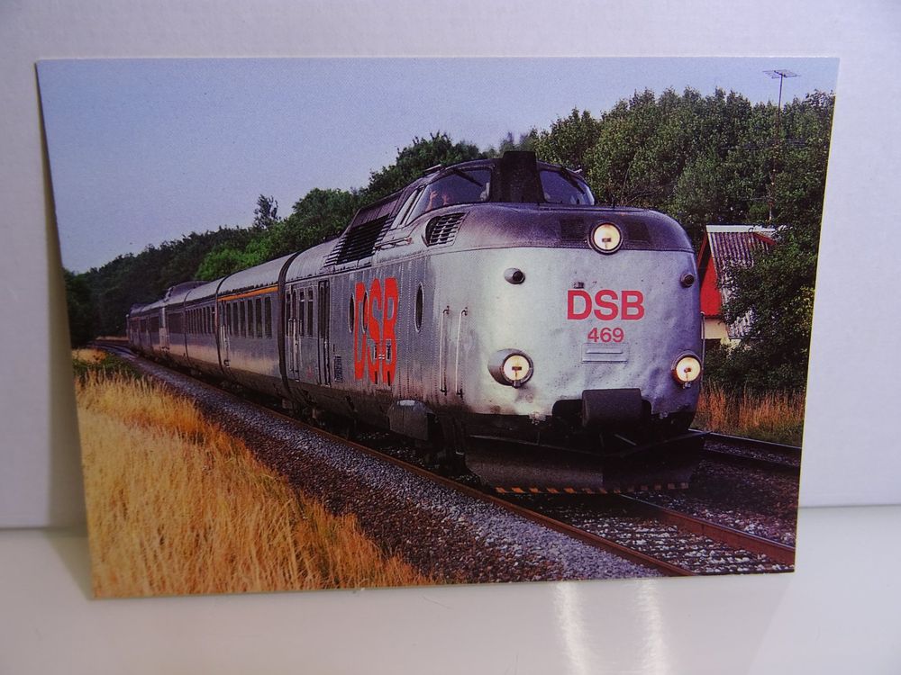 Postkarte DSB LYNTOG Dieseltriebwagen MA 469 "Blitzzug"1989. (Gebraucht ...