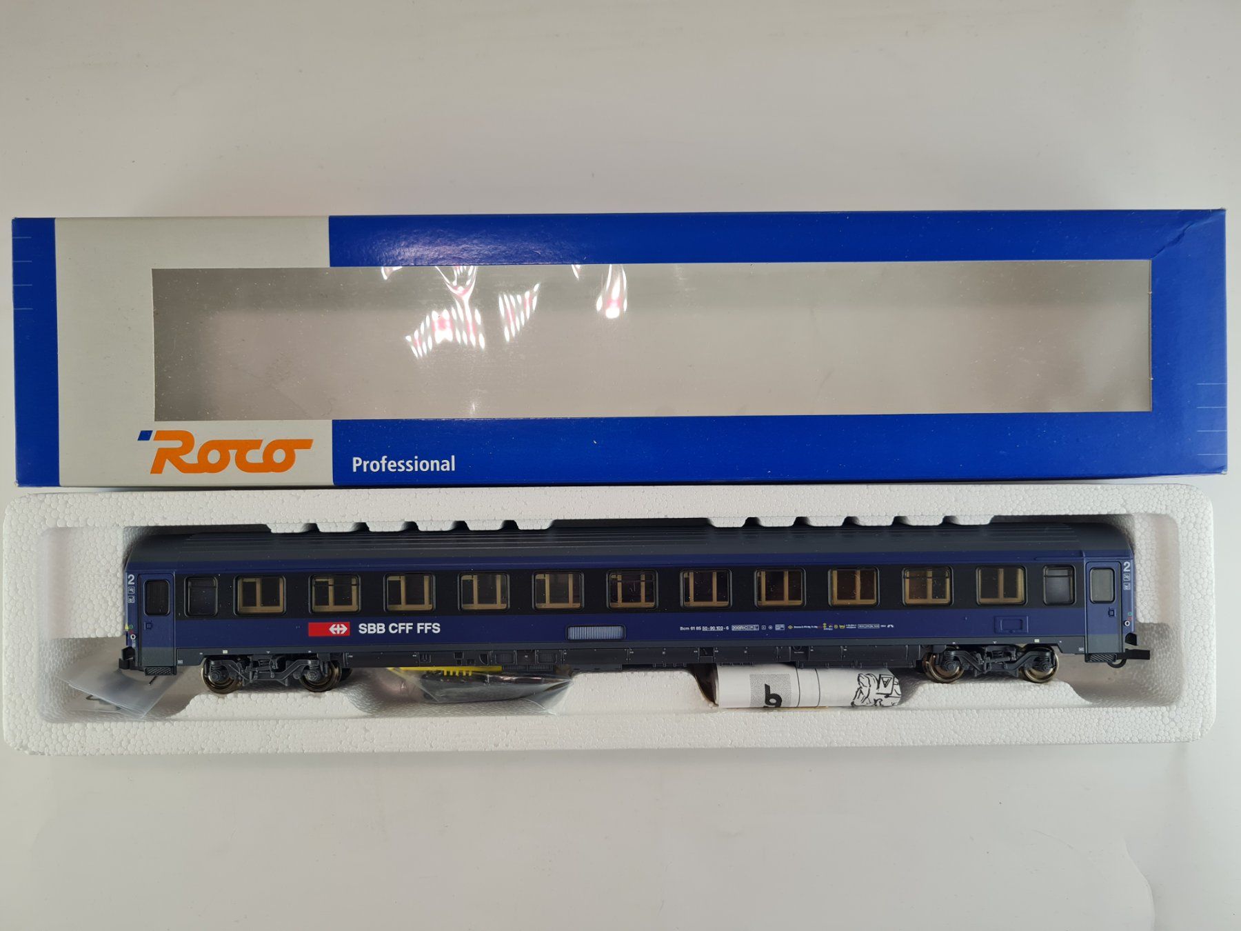 ROCO 44976 SBB Liegewagen 2. Klasse (4) H0 1:87 (Neu (gemäss ...