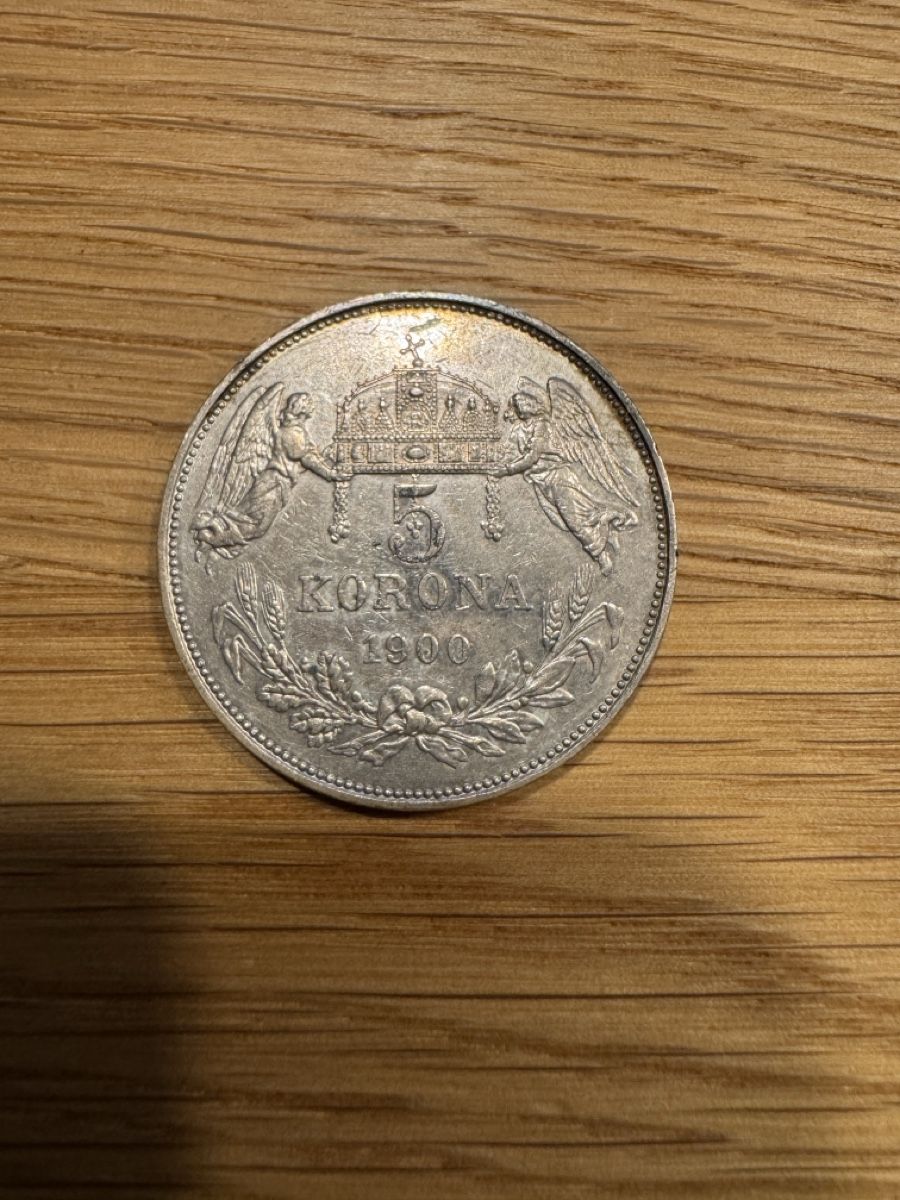 Franz Josef I. - 5 Kronen - 1900 - Silbermünze - Top! (Gebraucht) in ...