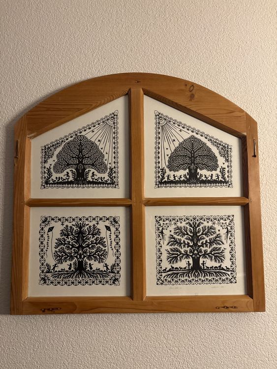 Altes Fenster Bilderrahmen