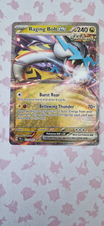 Pokémon Raging Bolt ex, Temporal Forces (Gebraucht) in Mönchaltorf für ...