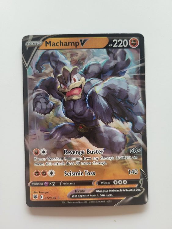 Pokemon Machamp V (Gebraucht) in oberbuchsiten für CHF 1 – mit ...