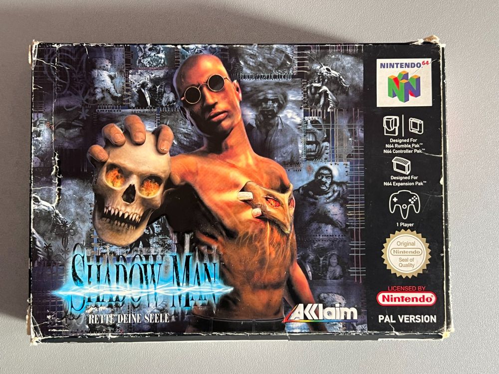 Shadow Man - N64 (Boxed, Complete) (Gebraucht) in Rivera für CHF 19 ...
