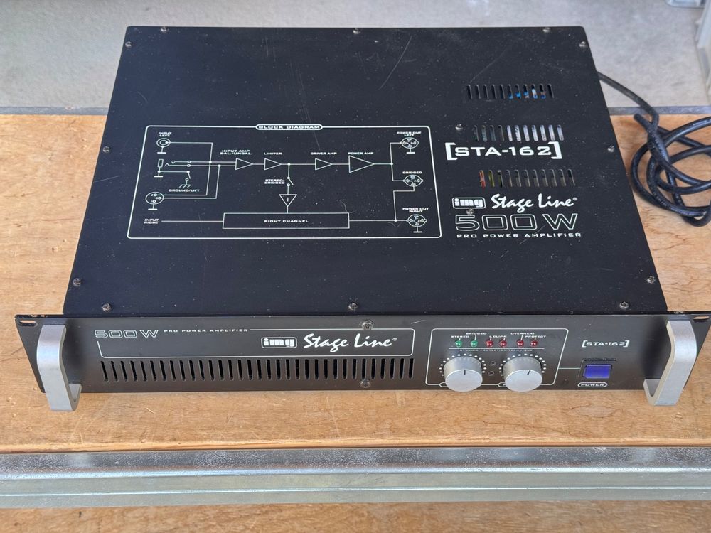 Stage Line Endstufe Verstärker STA-162 500W (Gebraucht) in Frümsen für ...
