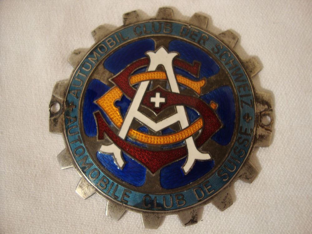 altes ACS Automobil Club Schweiz Emblem | Kaufen auf Ricardo