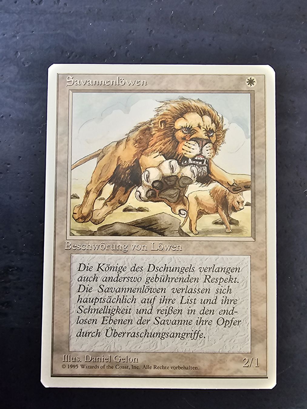 Magic: The Gathering - Savannenlöwen - Selten (Gebraucht) in Wisen SO ...