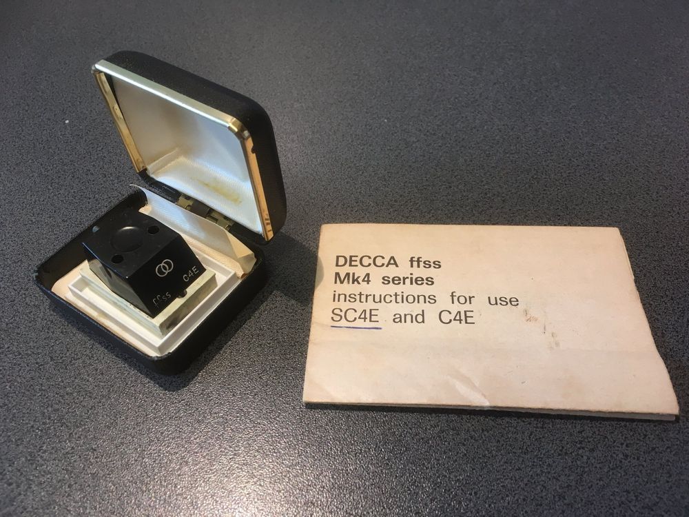 Decca ffss C4E Tonabnehmer, Decca International Pick-Up Arm (Gebraucht ...