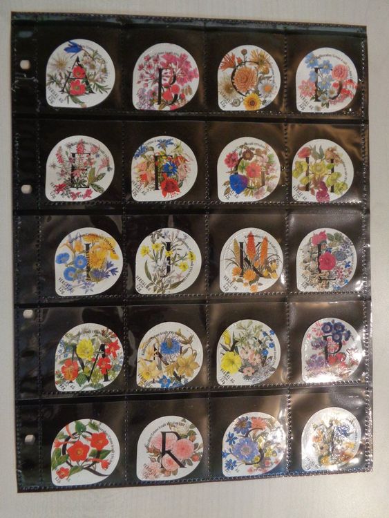 KRD Serie 109B Gastro Alphabet mit Gartenblumen | Kaufen auf Ricardo