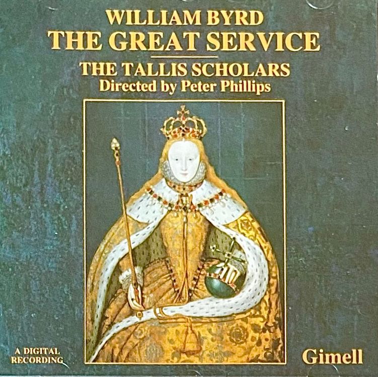 WILLIAM BYRD (1543–1623) THE GREAT SERVICE CD THE TALLIS (Gebraucht) in ...