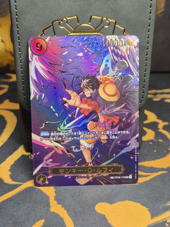 One Piece Card Monkey.D.Luffy (SP Ver.) SEC OP09-119 JP (Neu (gemäss ...
