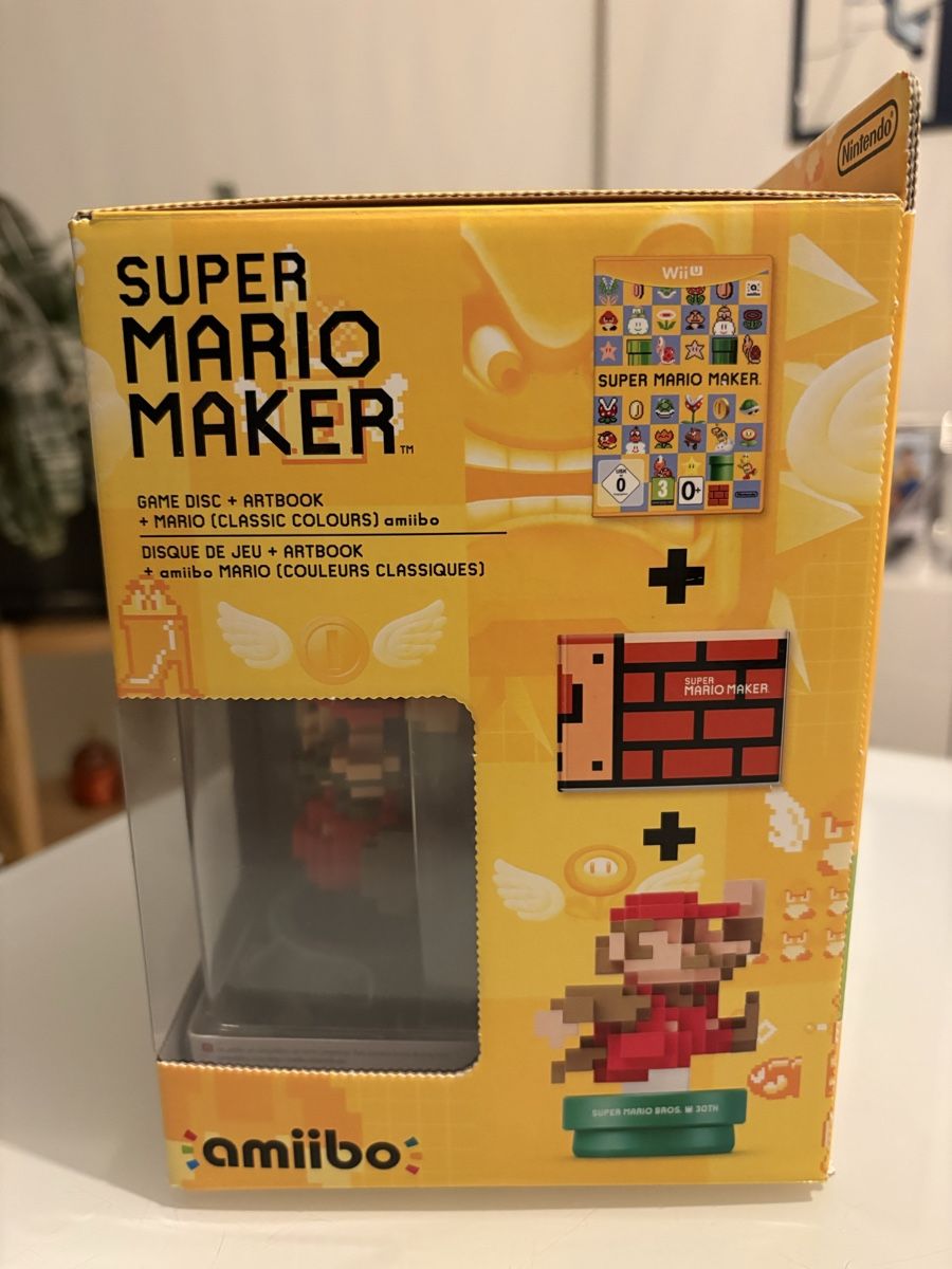 Super Mario Maker Wii U Limited Edition amiibo - New! (Neu (gemäss ...