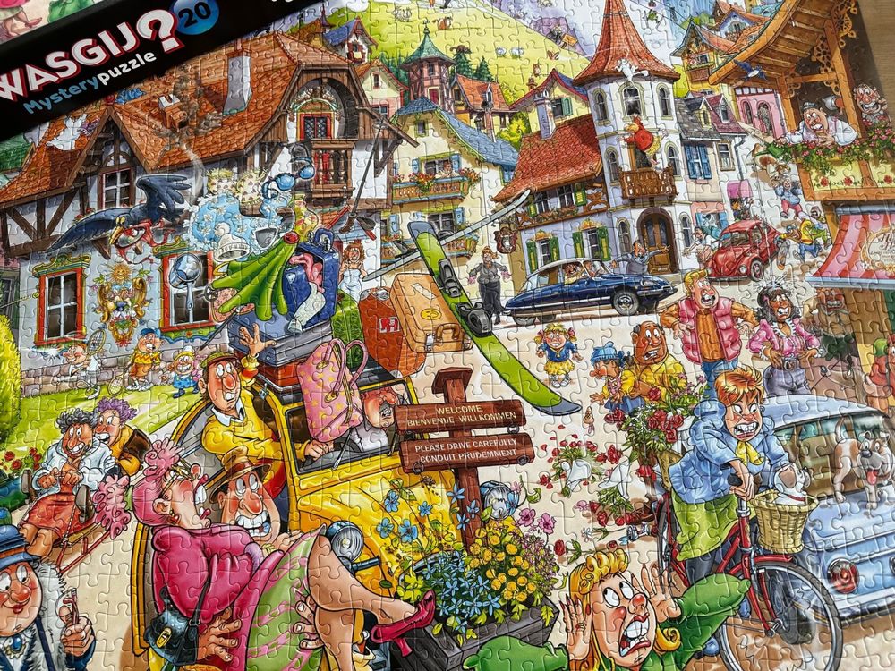 WASGIJ Puzzle Nr. 20 blau Mountain Mayhem | Kaufen auf Ricardo