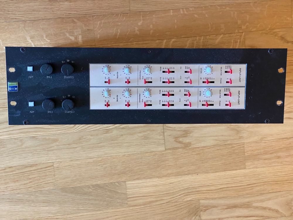 STUDER 089 preamps with EQ, 2 channels racked (Gebraucht) in für CHF ...
