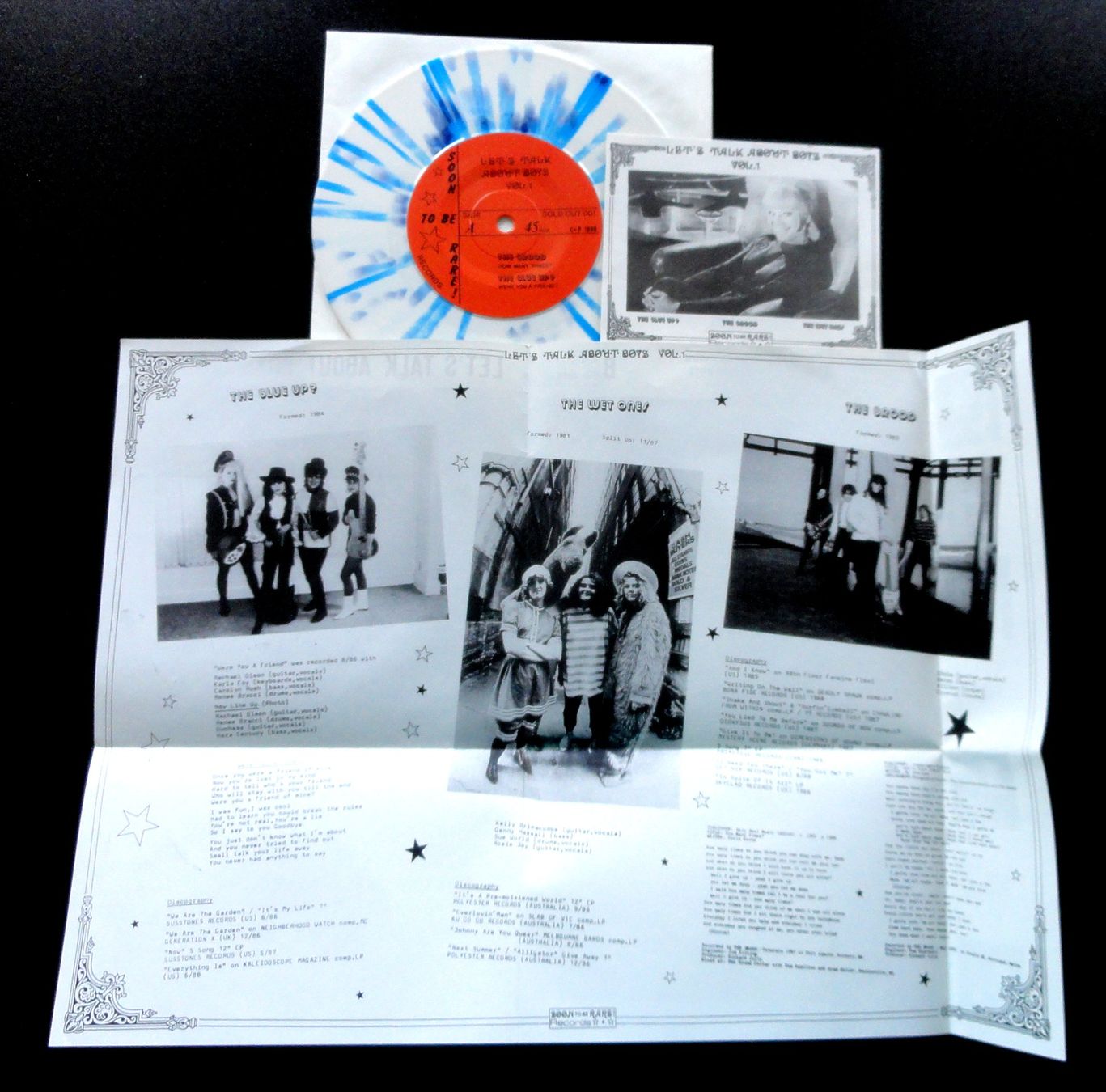 EP-SI THE BROOD / THE BLUE UP let's talk about boys UK 1988 (Gebraucht ...