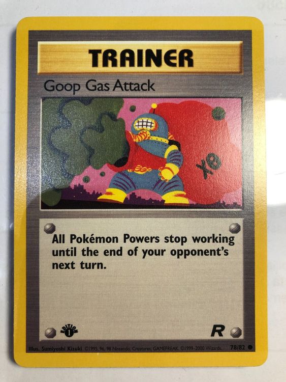 Goop Gas Attack 1st Team Rocket - MINT - ab 1.- | Kaufen auf Ricardo