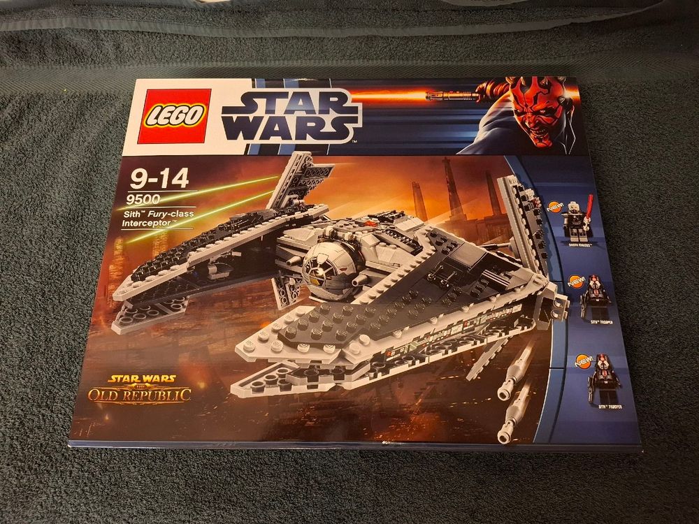 LEGO Star Wars 9500 Sith Fury-Class Interceptor (OVP) (Neu und ...