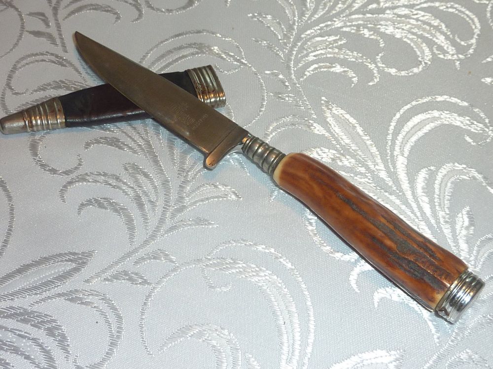 Vintage Messer Jagdmesser Nicker Hubertus Sol. Sackmesser (Gebraucht ...